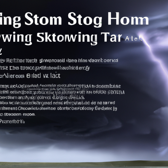 Storm Chasing 101: An Introduction for Beginners - MetaMuu